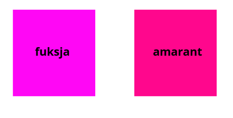 Jaki kolor pasuje do amarantu? Z czym łączyć kolor amarantowy?